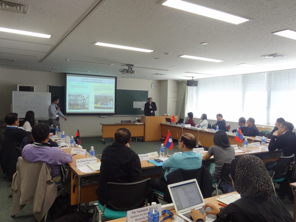 Training course with WHO – 国際協力研究部